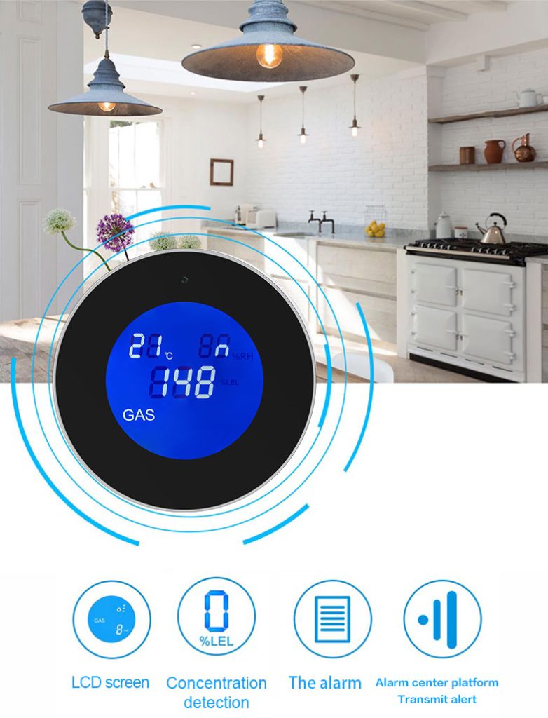 WiFi Smart Gas Leak Detector & Fire Alarm with APP Control – IOTON ...